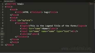 Hướng dẫn sử dụng Legend Tag trong HTML để thiết kế form Bấm vào đây