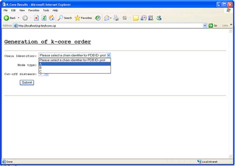 K Core Decomposition Online Server Example