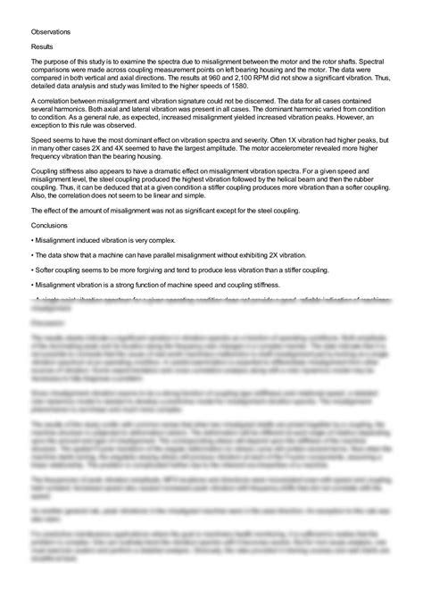 Solution Vibration Fault Kit Misalignment Is A Common Cause Of Machinery Malfunction