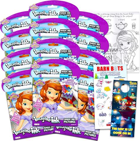 Disney Sofia The First Imagine Ink Coloring Book Set For