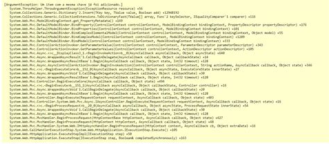 C How To Resolve The Error An Item With The Same Key Has Already
