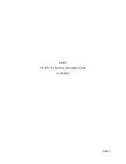 SNHU CS 405 Encryption Report Silva Joseph Docx SNHU CS 405 5 2