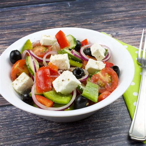 Griechischer Bauernsalat Zu Faul Zum Kochen