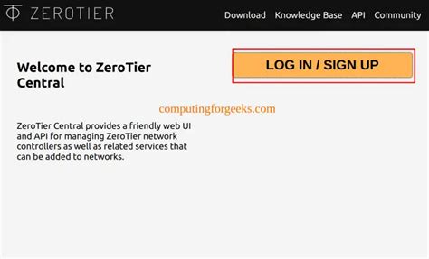 how to set up and use zerotier vpn server computingforgeeks