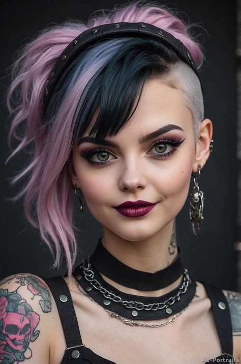 Alt Girl 233 By Ai Portraits On Deviantart