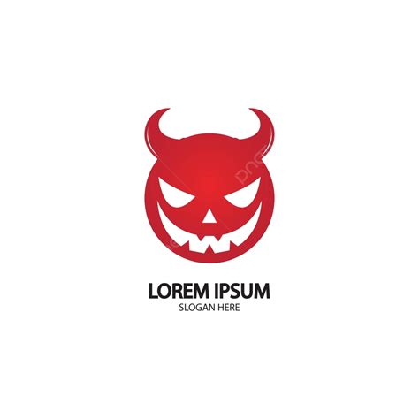 Devil Logo Vector Icon Template Abstract Element Icon Vector Abstract