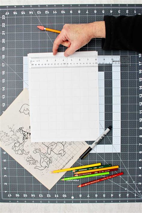 How To Enlarge A Drawing To Scale With A Grid Welcome To Nana S