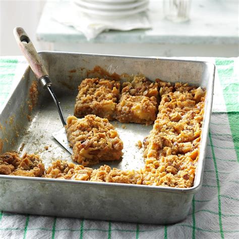 Our Favorite Caramel Apple Oatmeal Cookie Bar Recipe Taste Of Home