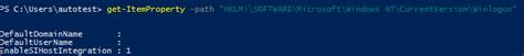Windows Why Is Powershells Get Itemproperty Not Returning The Same Values As Seen In Regedit