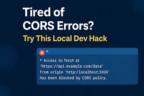 Understanding Cors A Complete Beginners Guide To Cross Origin Resource Sharing By Sumit Shaw