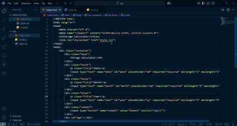 Rajiv Kumar On Linkedin Built An Age Calculator For My Codealpha Task