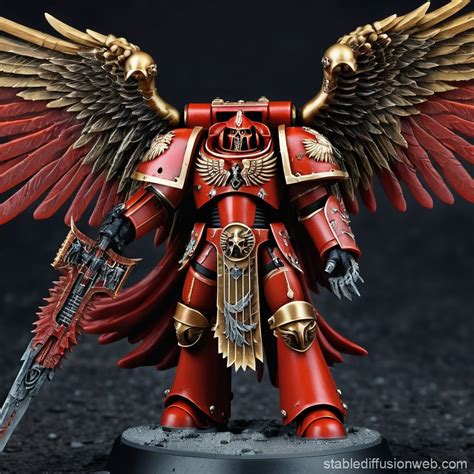 Sanguinius Primach Of Blood Angels Warhammer 40k Stable Diffusion Online