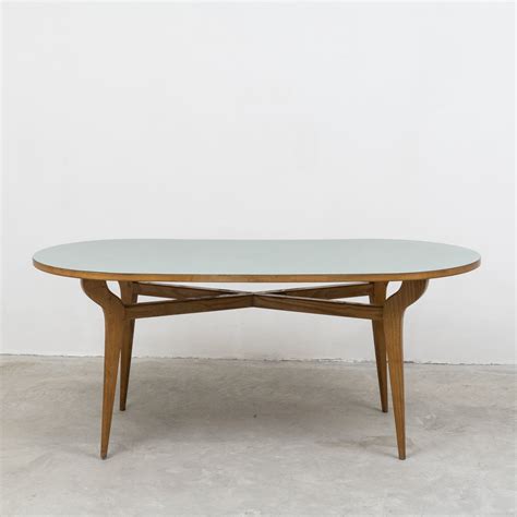 Italian Mid Century Dining Table With Formica Top 152854