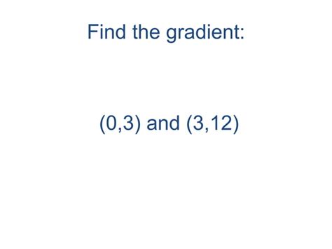 Qwizdom Year 10 Maths Gradients Ppt
