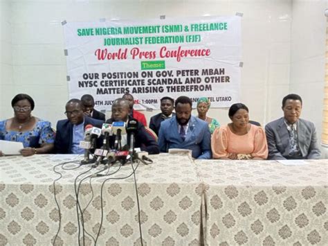 Mbah Certificate Saga Csos Affirm Nysc Position Tribune Online