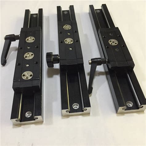 Shy Isgb Nuu S Linear Guide Slider With Lock Slider With Lock And Double Axle Guide Rail