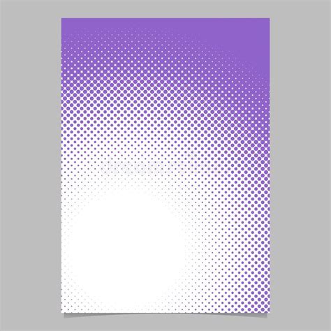 Retro Abstract Halftone Dot Pattern Brochure Background Stock Vector Illustration Of Corporate