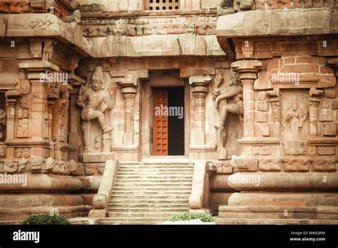 Central Entrance At Gangaikonda Cholapuram Temple Great Architecture