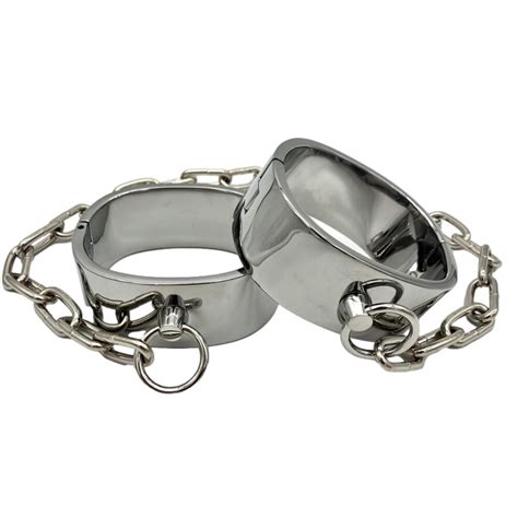 High Quality Stainless Steel Ankle Cuffs For Secure Bondage Play