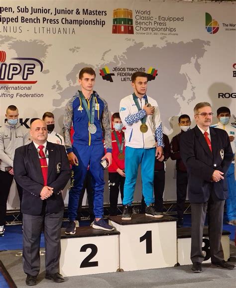 Спортсмени з Тернопільщини — серед переможців чемпіонату світу з жиму штанги лежачи