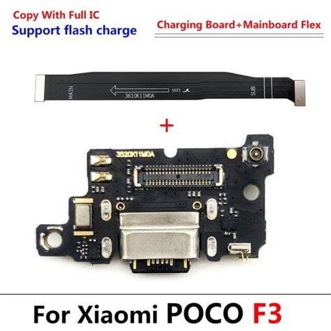 New For Xiaomi Poco F Pro F F X Pro Usb Power Charging Board Connector Plug Port Dock With