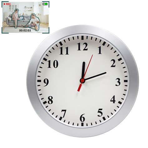 Xcoui Hidden Camera Clock 1080p Hd Security Spy Camera With Motion