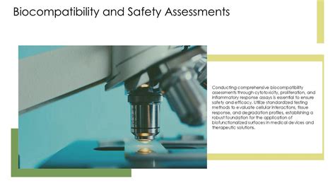 Biocompatibility And Safety Assessments Biofunctionalization Ppt