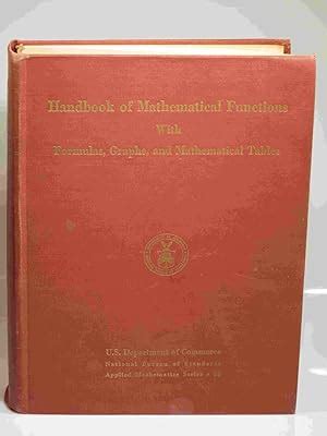 Handbook Of Mathematical Functions With Formulas Graphs And