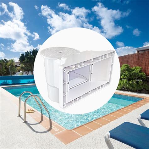 สกิมเมอร์ สำหรับสระว่ายน้ำคอนกรีต Wall Skimmer สกิมเมอร์9 5l ปากกว้าง สกิมเมอร์ รุ่น สำหรับสระ