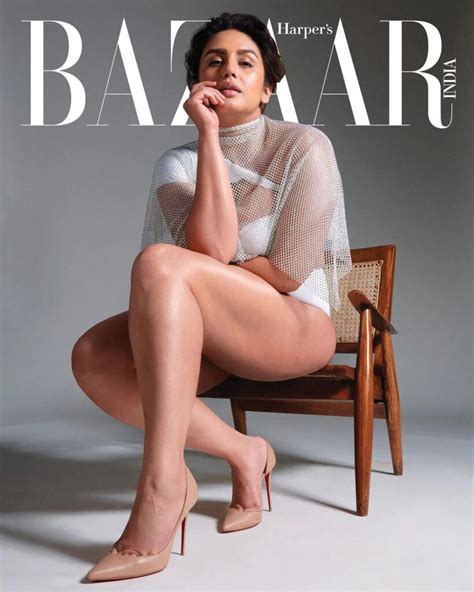Huma Qureshi Photoshoot For Bazaar Magazine Glam Actress