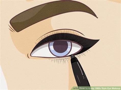 4 Ways To Apply 1960s Style Eye Makeup Wikihow