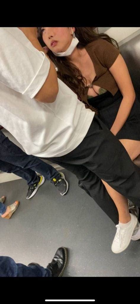 醉酒港女性感look搭地鐵被瘋傳！真實身份原來係網紅、網上收錢任睇性感相 影視娛樂 新假期
