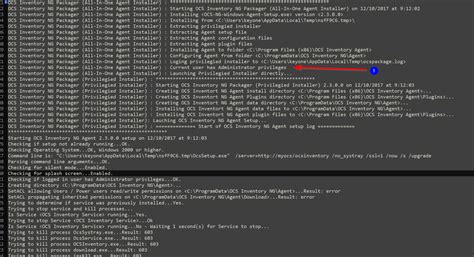 Provide Uninstall Agent Then Plugins Install Last Setup Agent · Issue 2 · Ocsinventory Ng