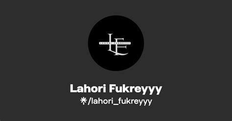 Lahori Fukreyyy Instagram Facebook Tiktok Linktree