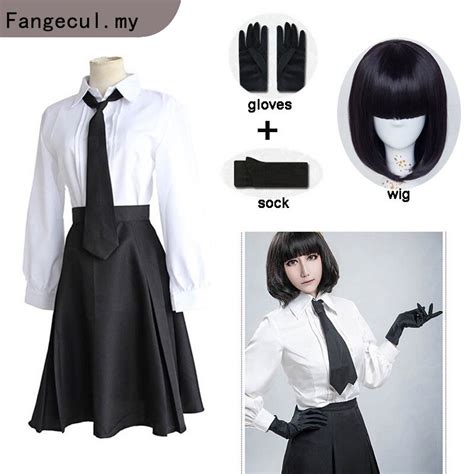 Anime Chainsaw Man Kobeni Higashiyama Cosplay Costume 58 OFF