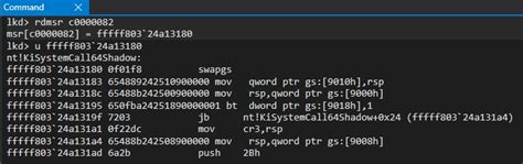 Detecting Hooked Syscalls Red Team Notes