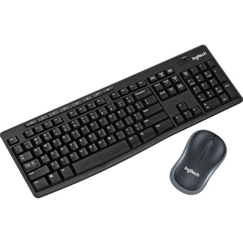 Logitech Wireless Keyboard And Mouse รุ่น Mk270r แป้นภาษาไทย อังกฤษ ของแท้ ประกันศูนย์ 3ปี เมาส์