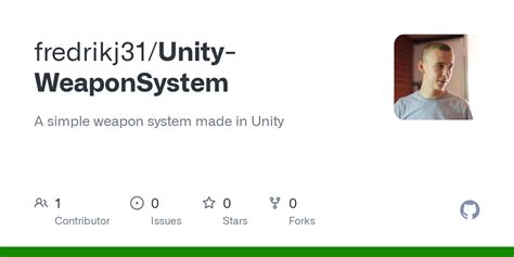 GitHub Fredrikj Unity WeaponSystem A Simple Weapon System Made In Unity