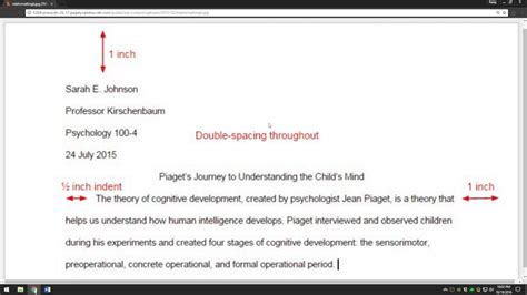 How To Video MLA Format YouTube