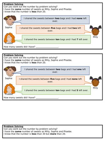 Sharing Equally Summer Block 1 Year 1 Teaching Resources