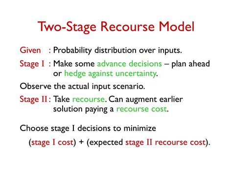Ppt Risk Averse Stochastic Optimization Models Algorithms Powerpoint Presentation Id 4761472
