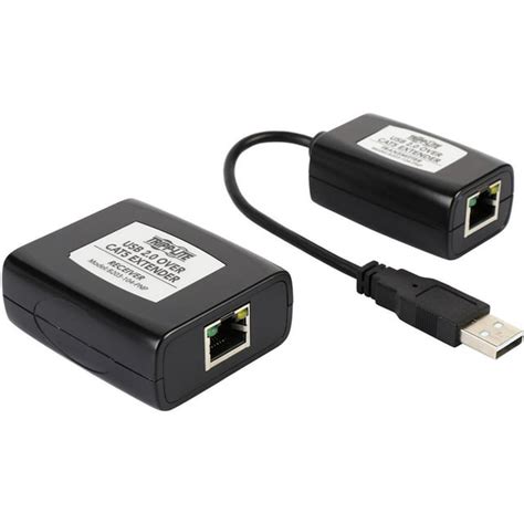 Tripp Lite 4 Port Usb 2 0 Over Cat5 Cat6 Extender Hub Kit Transmitter