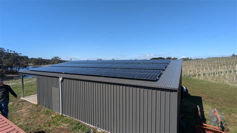 Off Grid Solar Installation At Scotsburn Winery Off Grid Solar System Australia 100up