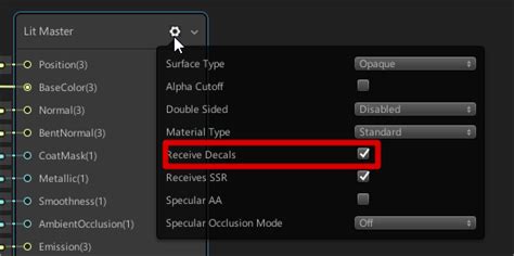 HDRP Decals And Shadergraph Unity Engine Unity Discussions