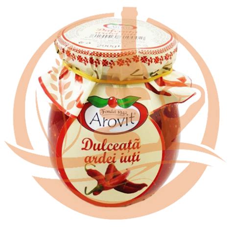 Arovit Dulceata De Ardei Iute 290gr Tradingfoods