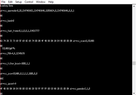 Wlan Low Power Standby Associated Station Tera Term Script At Command