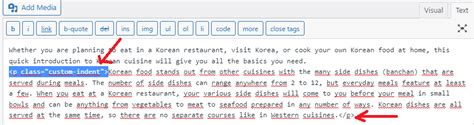 How To Indent Paragraphs In Wordpress Justfreewpthemes