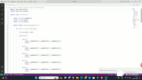 Madhura Nikam On Linkedin Task 2 Tic Tac Toe Game Systemtron Internship Java Tictactoe