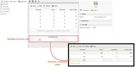Editable List Views