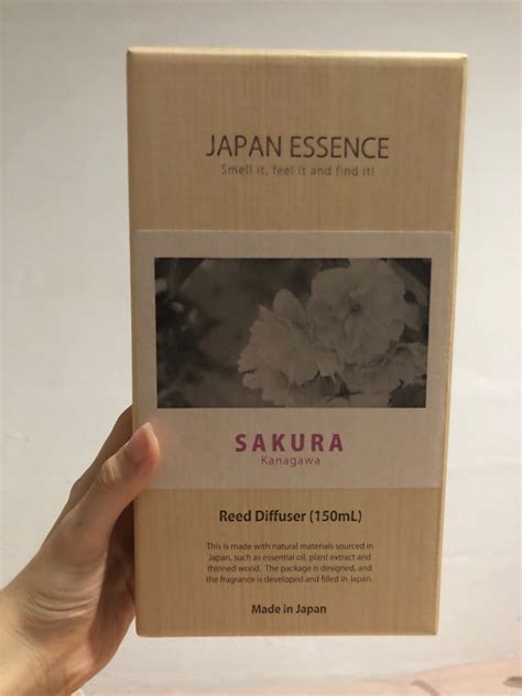 Japan Sakura Reed Diffuser Furniture And Home Living Home Fragrance On Carousell